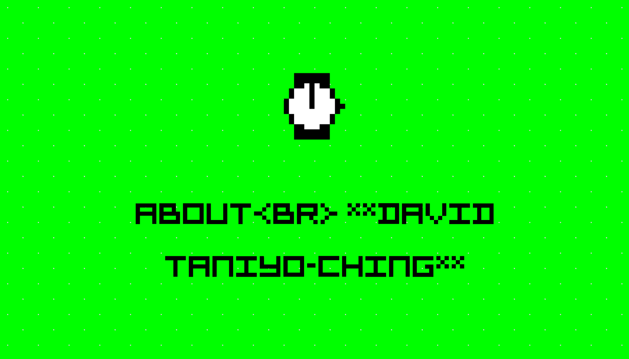 About David Taniyo-Ching on HackerNoon